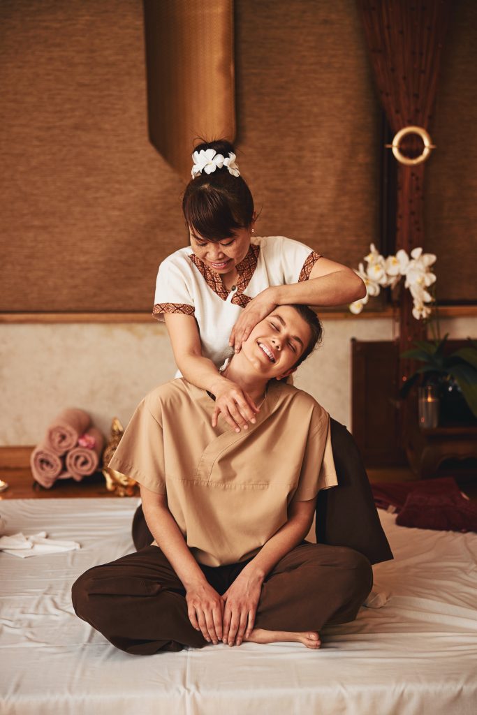 Soothing Neck and Shoulder Tension with Thai Massage